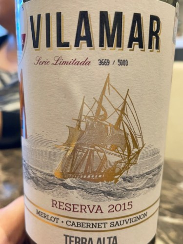Reserva de la Tierra Vilamar Merlot - Cabernet Sauvignon | Vivino US