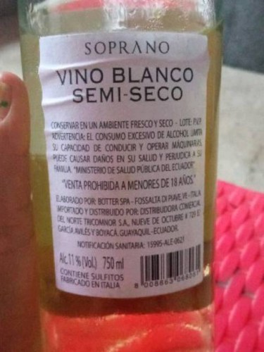 Soprano Semi-Seco Blanco | Vivino US