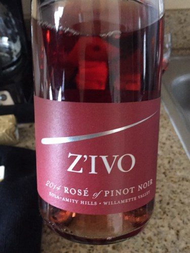 Z'ivo Rosé of Pinot Noir | Vivino US