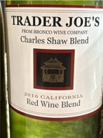 Trader Joe's Charles Shaw Red Blend | Vivino English
