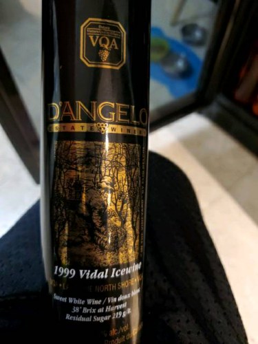 D'Angelo Estate Winery Vidal Icewine | Vivino English