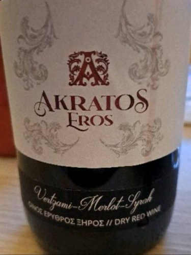 Akratos Eros Dry Red | Vivino US