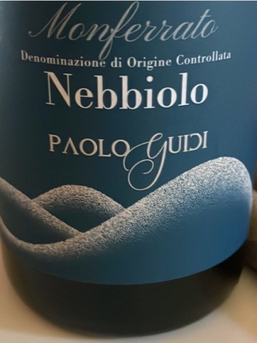 Paolo Guidi Monferrato Nebbiolo | Vivino English