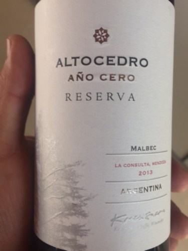 Altocedro Año Cero Malbec Reserva | Vivino US