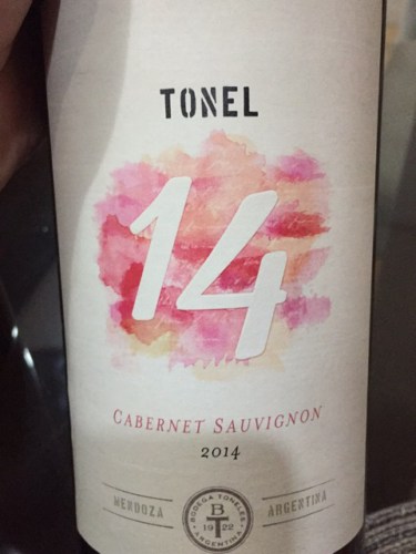 2014 Bodega Toneles Tonel 14 Cabernet Sauvignon | Vivino