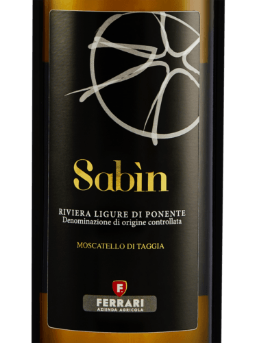 Ferrari Sabin Moscatello di Taggia Riviera Ligure di Ponente | Vivino US
