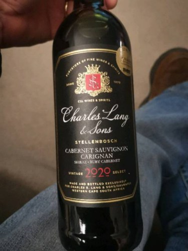 Charles Lang & Sons Cabernet Sauvignon - Carignan | Vivino Australia