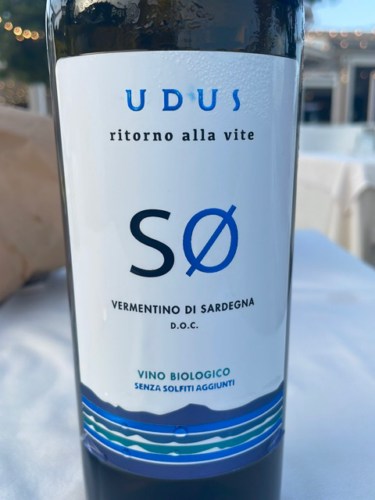 Udus SØ Vermentino di Sardegna Biologico | Vivino US
