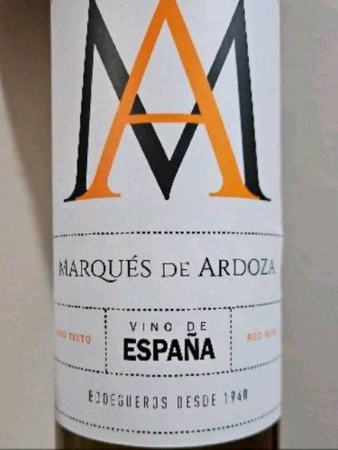 ViniGalicia Marques de Ardoza Tinto | Vivino English