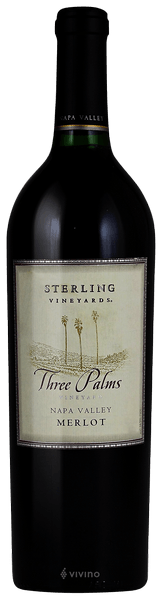 Sterling Vineyards Three Palms Vineyard Merlot | Vivino English
