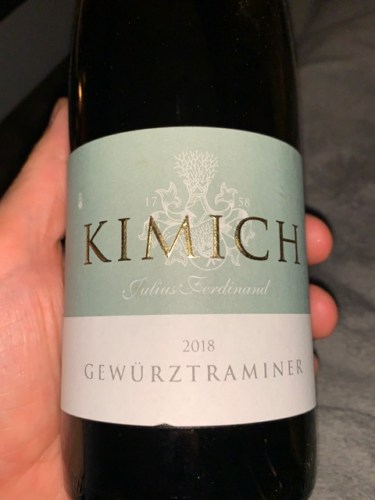 Julius Ferdinand Kimich Gewürztraminer Trocken | Vivino 日本