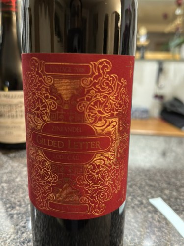 Gilded Letter Old Vines Zinfandel | Vivino US