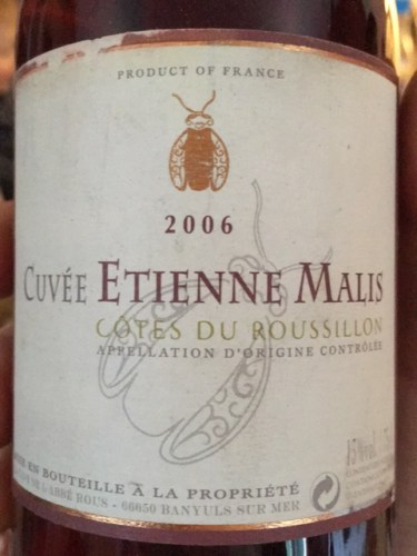 Abbe Rous Cuvée Etienne Malis Côtes du Roussillon | Vivino US