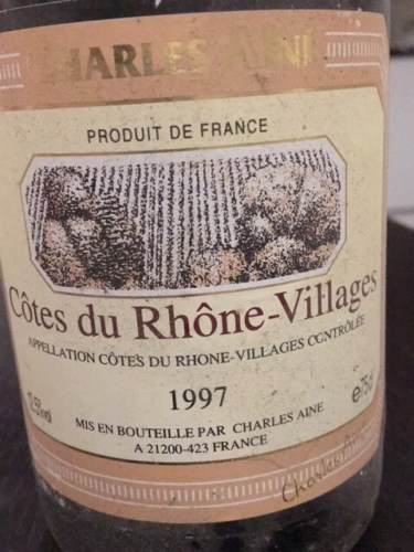 Charles Aine Côtes-du-Rhône-Villages | Vivino US