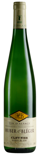 2019 Huber & Bleger Clevner Pinot Blanc | Vivino US