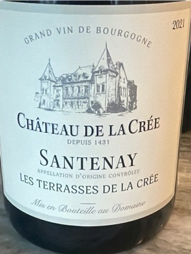 Château de la Crée Santenay 'Les Terrasses de la Crée' | Vivino US