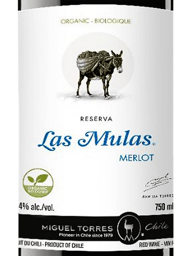 Miguel Torres Chile Las Mulas Reserva Merlot | Vivino Canada