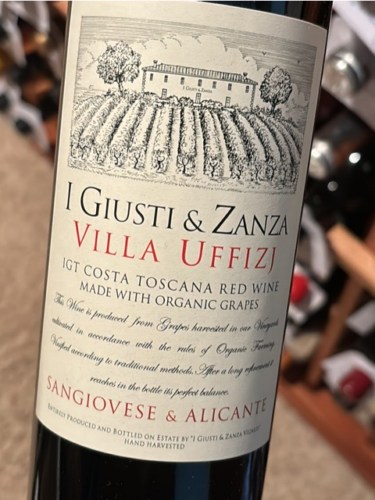 I Giusti & Zanza Villa Uffizi Sangiovese - Alicante | Vivino US