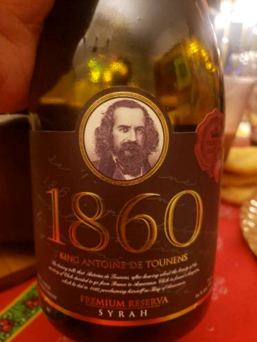 King Antoine de Tounens 1860 Premium Reserva Syrah | Vivino Español