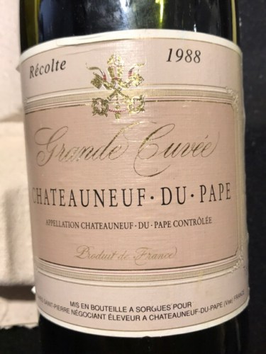 Caves Saint-Pierre Grande Cuvée Châteauneuf-du-Pape | Vivino US