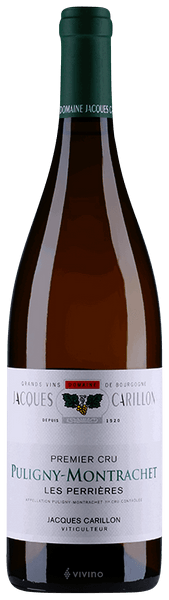 2020 Jacques Carillon Puligny-Montrachet Premier Cru 'Les Perrières ...