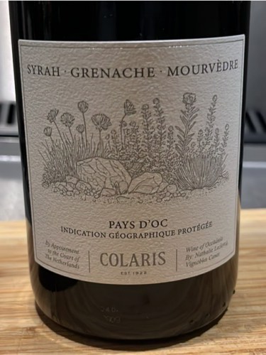 Colaris Syrah - Grenache - Mourvèdre | Vivino US