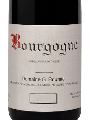 Domaine G. Roumier Bourgogne Rouge | Vivino US