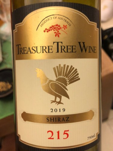 Treasure Tree Wine 215 Shiraz | Vivino English
