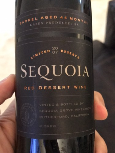 Sequoia Grove Limited Reserve Red Dessert | Vivino US