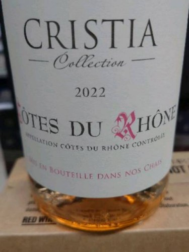 Domaine de Cristia Collection Côtes-du-Rhône Rosé | Vivino English