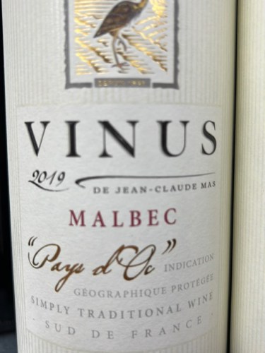 Vinus Malbec | Vivino English