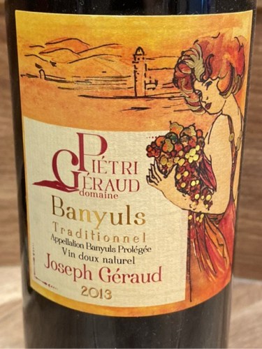 Piétri Géraud Banyuls Traditionnel Joseph-Géraud | Vivino US