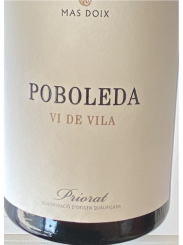 Mas Doix Poboleda Vi de Vila | Vivino US