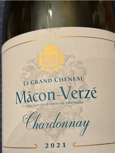 Le Grand Cheneau Mâcon-Verzé Chardonnay | Vivino US