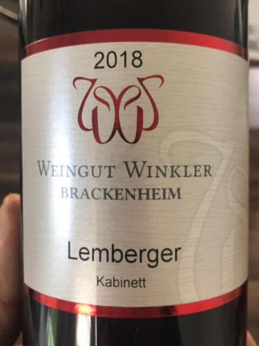 Weingut Winkler Lemberger Kabinett | Vivino US
