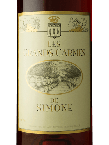 Château Simone Les Grands Carmes de Simone Rose | Vivino US