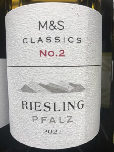 2021 Marks & Spencer Classics No. 2 Mineralstein Riesling | Vivino US