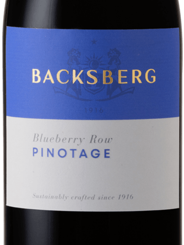 Backsberg Blueberry Row Pinotage | Vivino US