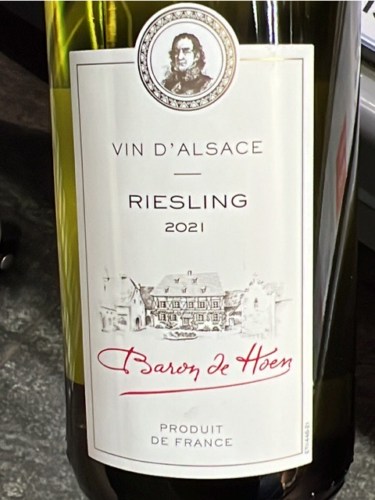 Cave de Beblenheim Baron de Hoen Riesling | Vivino US