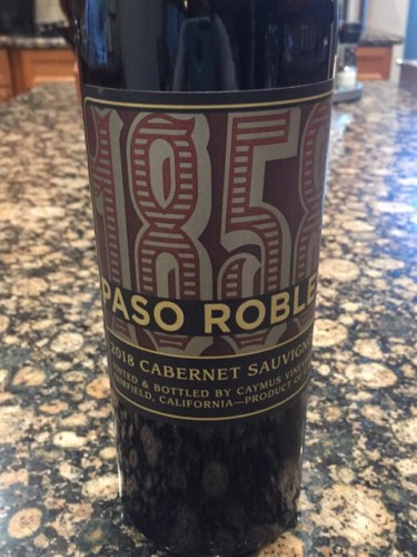2018 Caymus Vineyards 1858 Cabernet Sauvignon | Vivino US