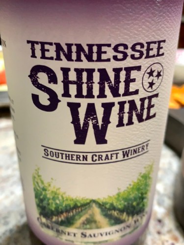 Tennessee Shine Wine - Southern Craft Winery Cabernet Sauvignon ...