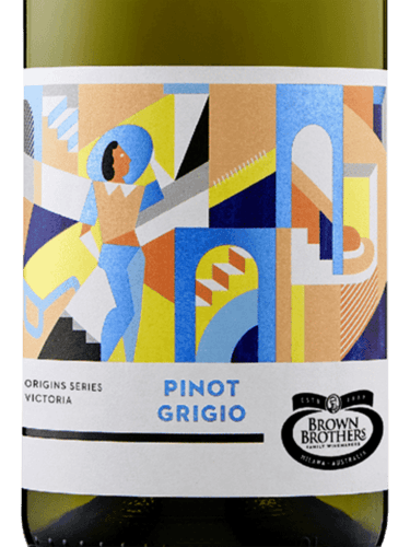 Brown Brothers Origins Series Pinot Grigio | Vivino US