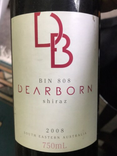 Dearborn Bin 808 Shiraz | Vivino US