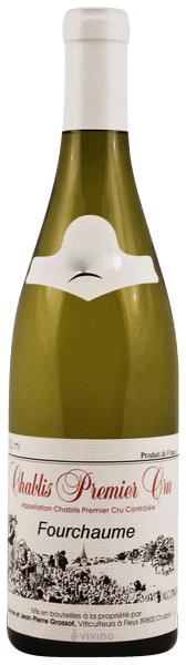 Jean-Pierre Grossot Chablis Premier Cru Fourchaume | Vivino España