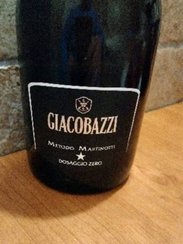 Giacobazzi Metodo Martinotti Dosaggio Zero | Vivino US