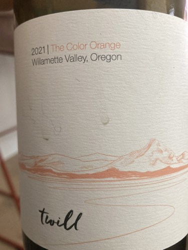Twill Cellars The Color Orange | Vivino US
