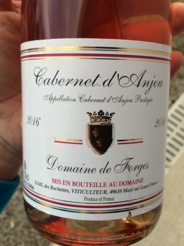 Chauvin Domaine de Forges Cabernet d'Anjou | Vivino US