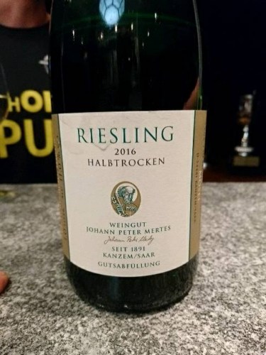 Weingut Johann Peter Mertes Riesling Halbtrocken | Vivino US