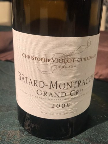 Christophe Violot-Guillemard Bâtard-Montrachet Grand Cru | Vivino US