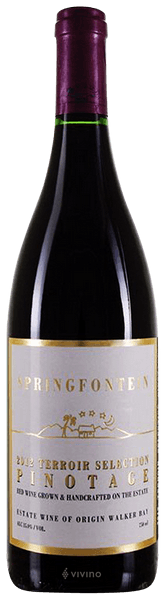 2017 Springfontein Wine Estate Terroir Selection Pinotage | Vivino